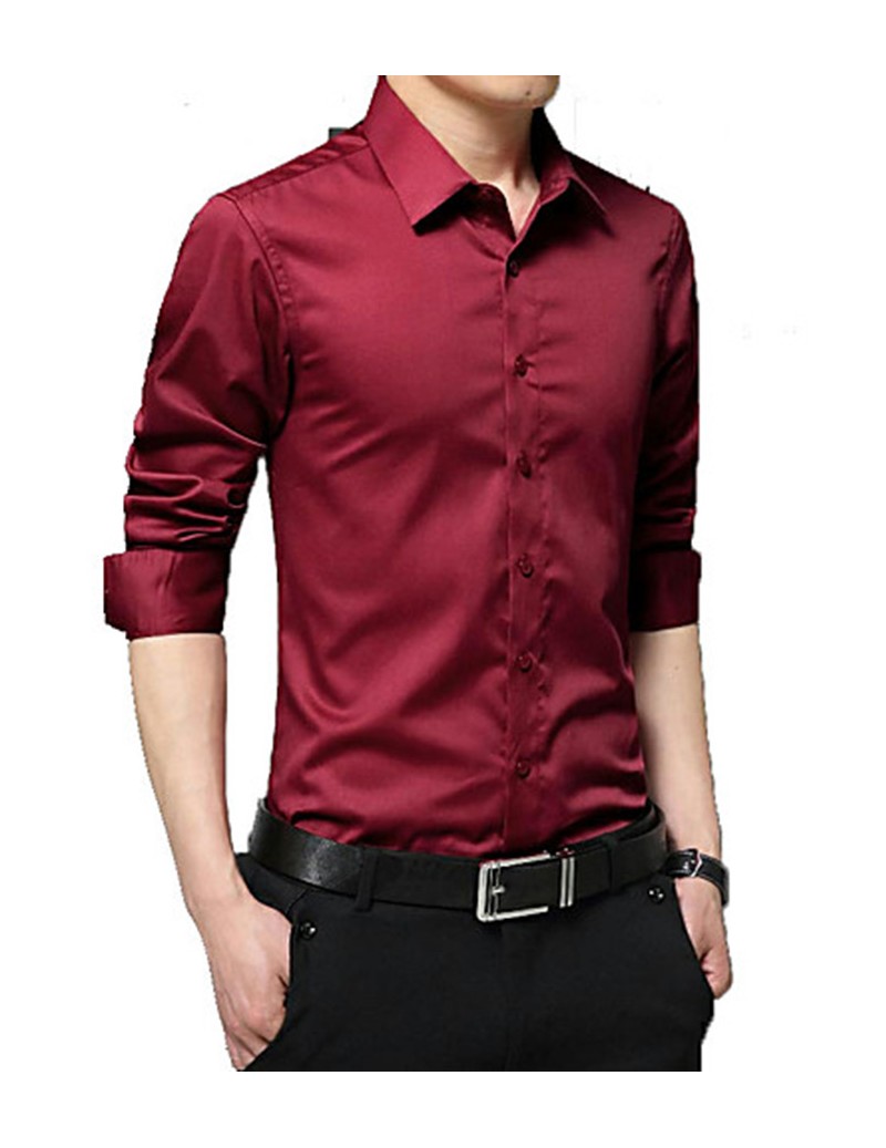 Blusa De Hombre Color Sólido